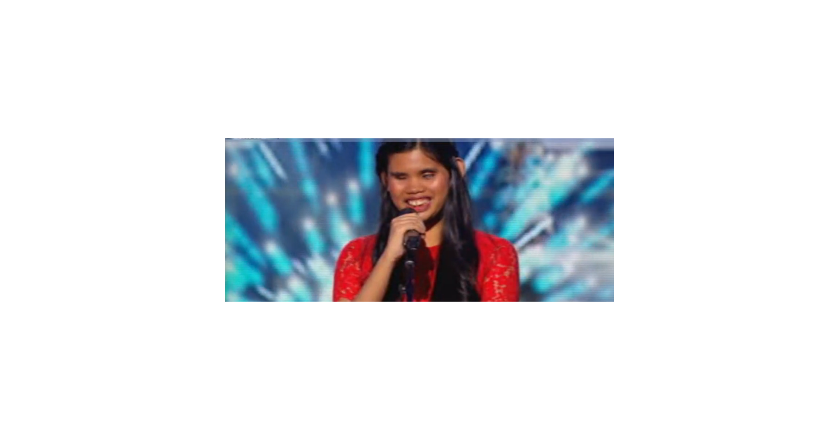 Aliénette dans Incroyable talent 2016 sur M6 le 6 décembre. - Purepeople
