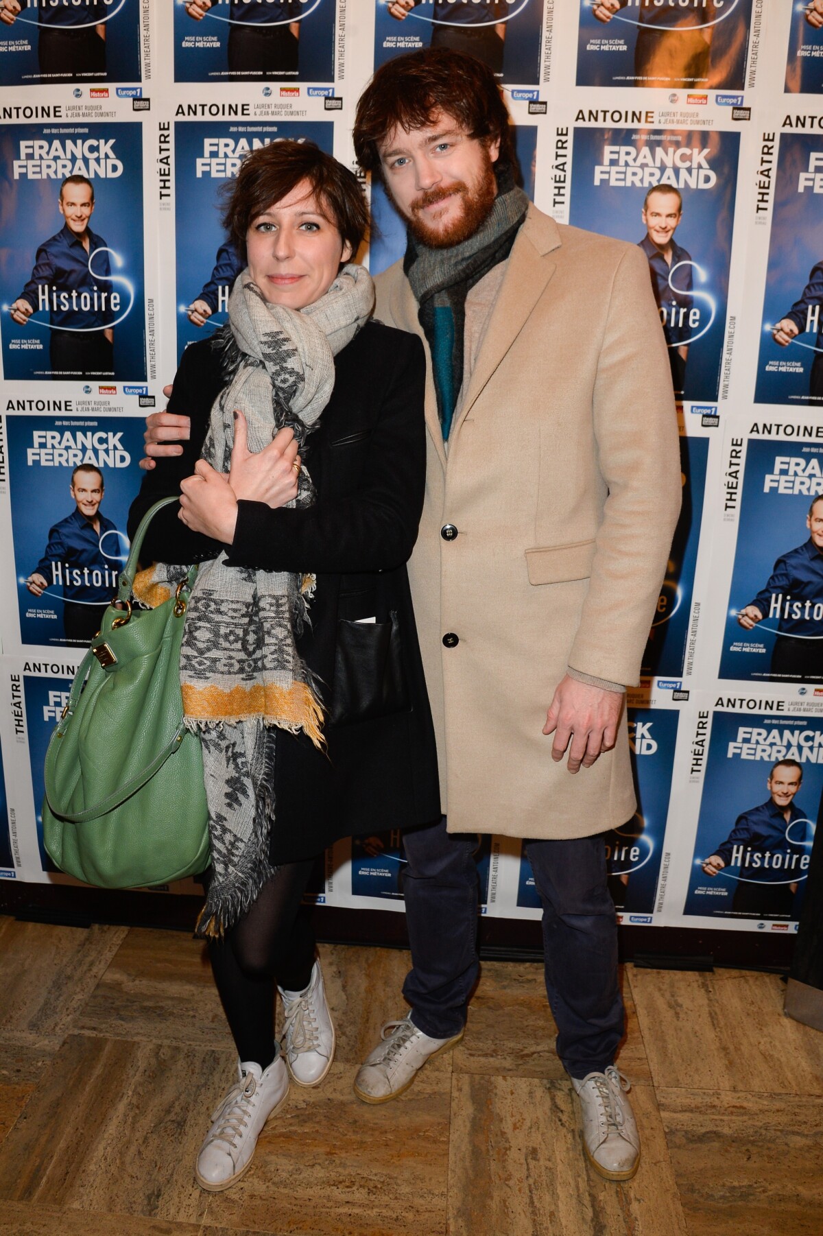 Photo : Exclusif - Gaël Giraudeau et sa compagne Anne Auffret ...