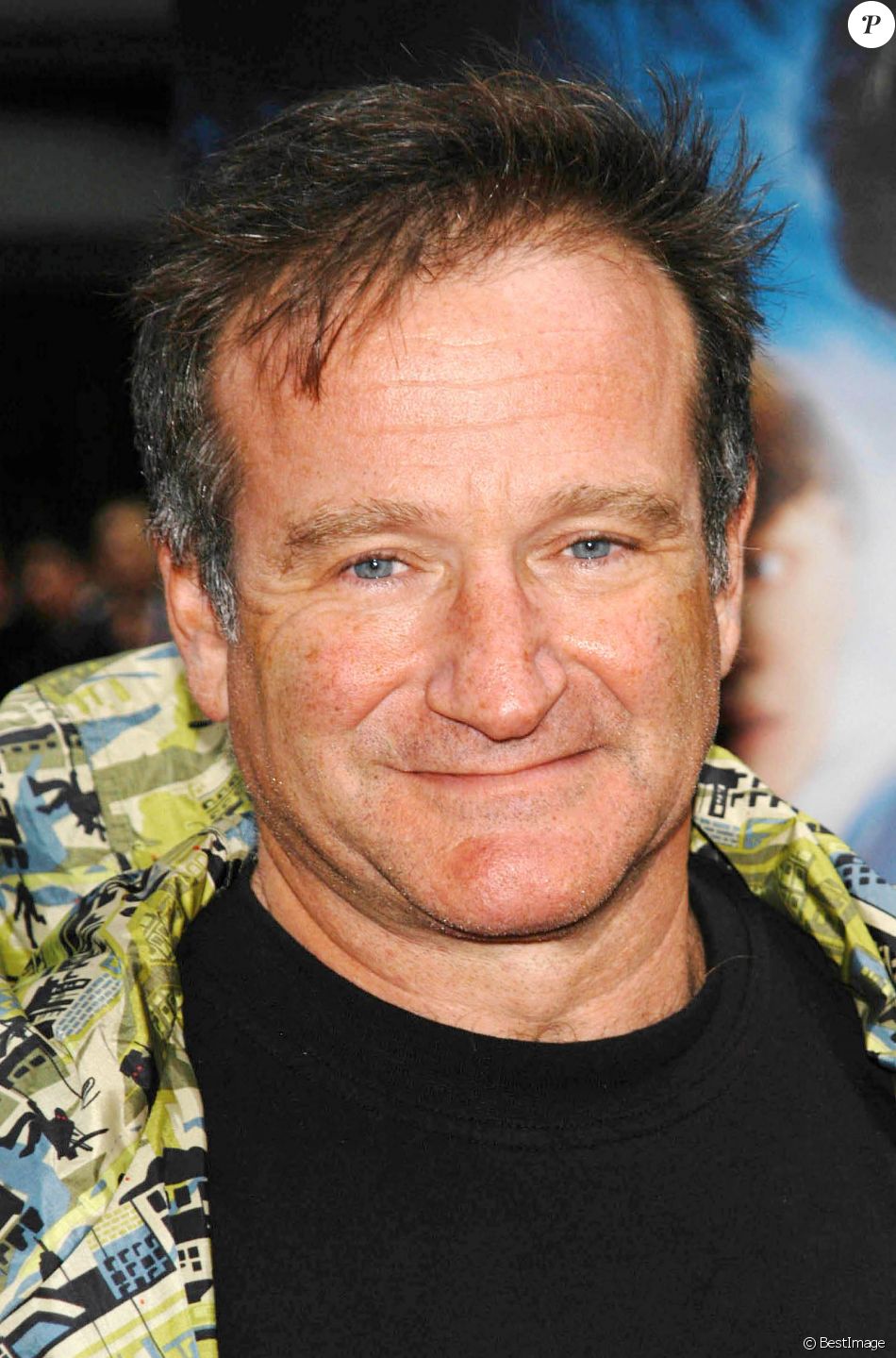 Robin Williams à une première d'Harry Potter à New York en 2002 ...