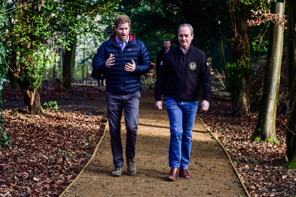 Photo : Le prince Harry visite le Help For Heroes Recovery Centre à la ...