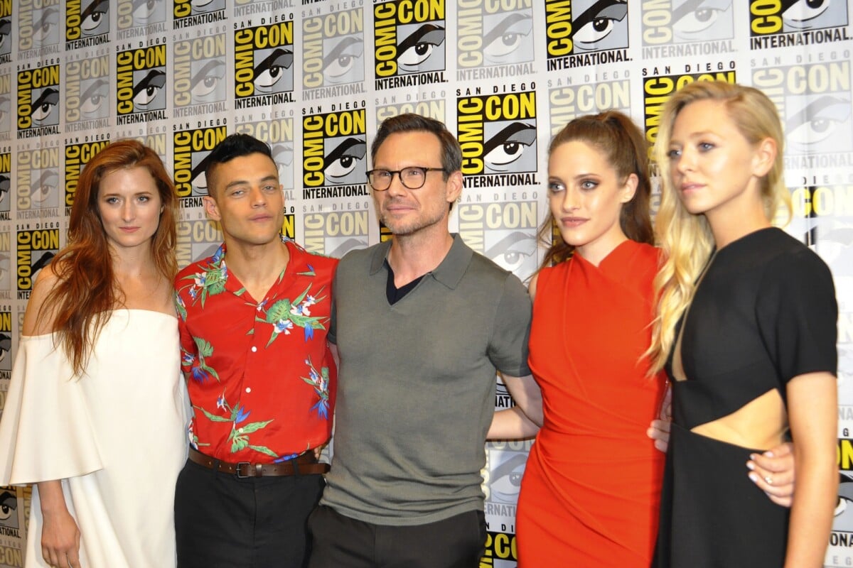 Photo : Grace Gummer, Rami Malek, Christian Slater, Carly Chaikin et ...