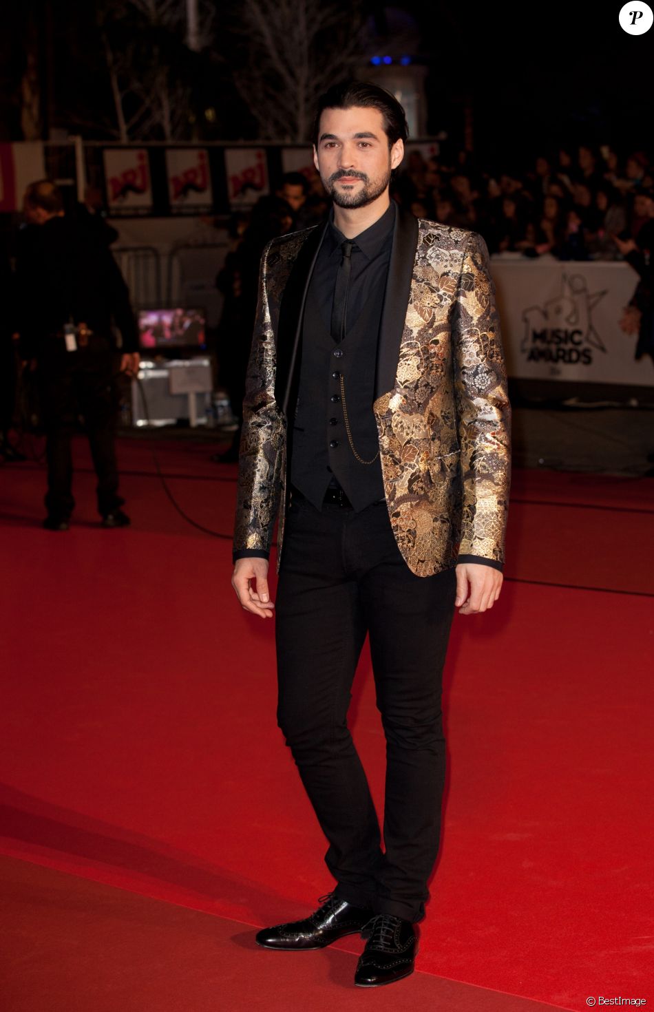 Florent Mothe - 16ème édition des NRJ Music Awards à Cannes. Le 13 ...