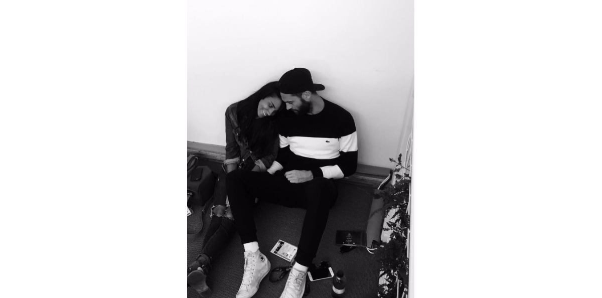 Photo : Shy'm a publié une photo avec Benoît Paire sur Instagram, le 14 ...