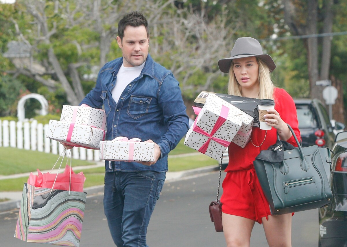 Photo : Exclusif - Hilary Duff, Mike Comrie et leur fils Mike Comrie ...