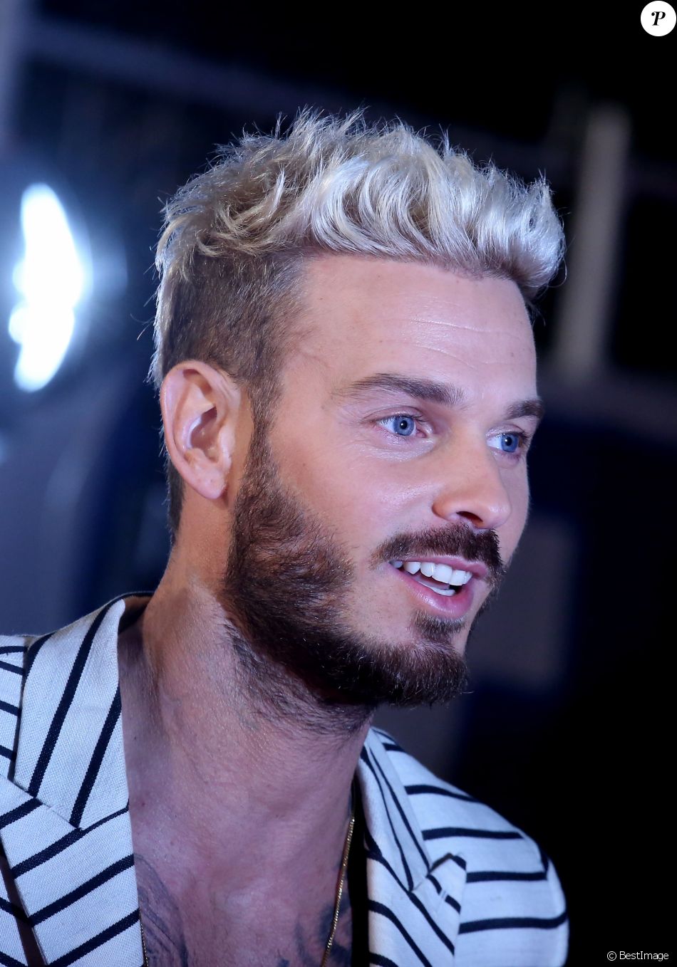 M. Pokora (Matt Pokora) à la 18e cérémonie des NRJ Music Awards au ...
