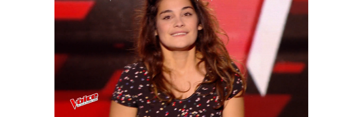 Photo : Julia Paul dans "The Voice 6" sur TF1, le 25 février 2017 ...