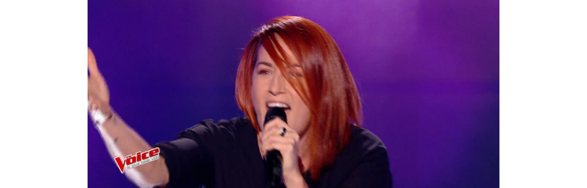 Photo : Lily Berry dans "The Voice 6" le 25 février 2017 sur TF1 ...