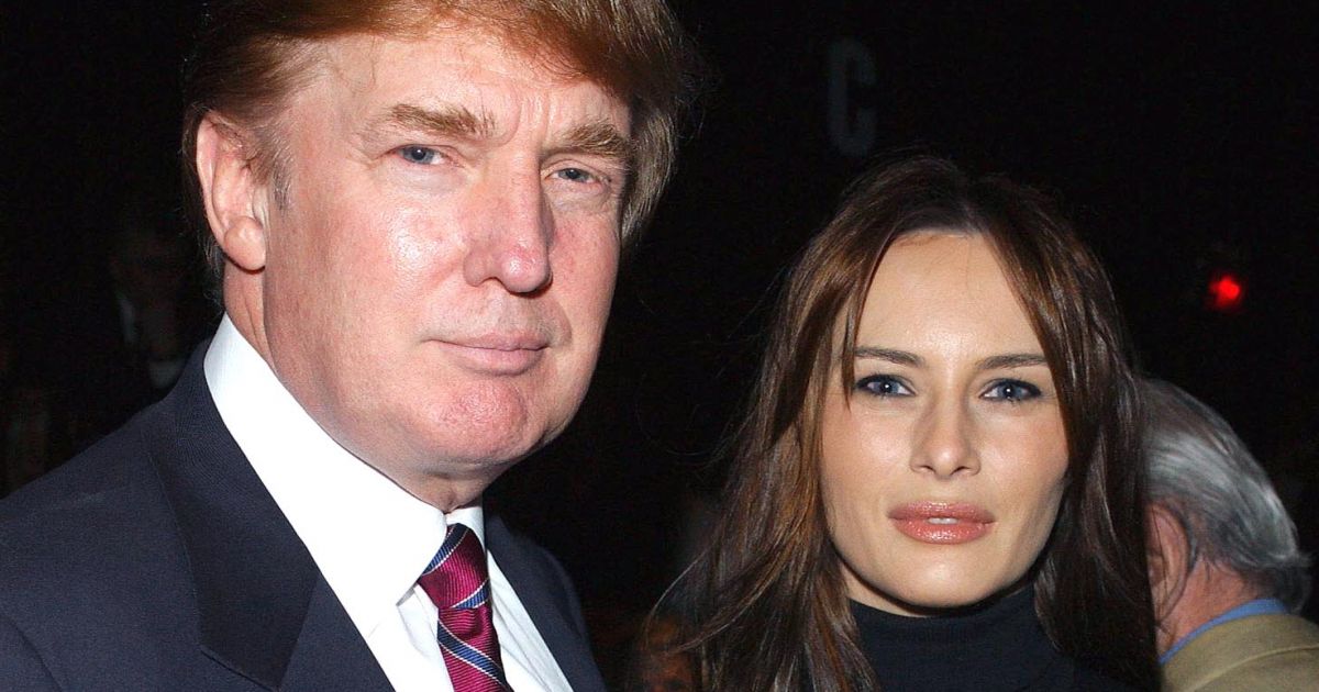 Donald Trump à la New York's Fashion Week en septembre 2002. - Purepeople