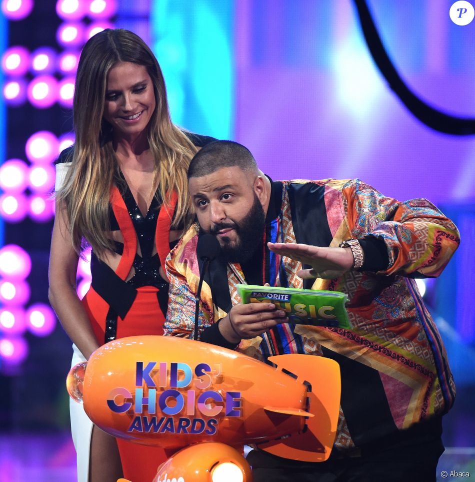 DJ Khaled et Heidi Klum - Nickelodeon's 2017 Kids' Choice Awards à l ...