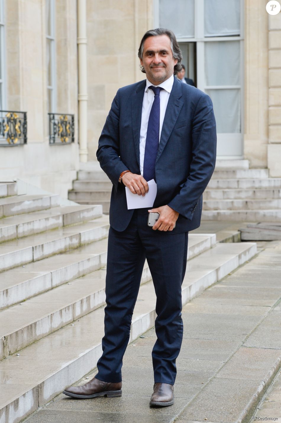 Emmanuel Chain lors de l'élévation de L. Renaud au rang de grand-croix ...