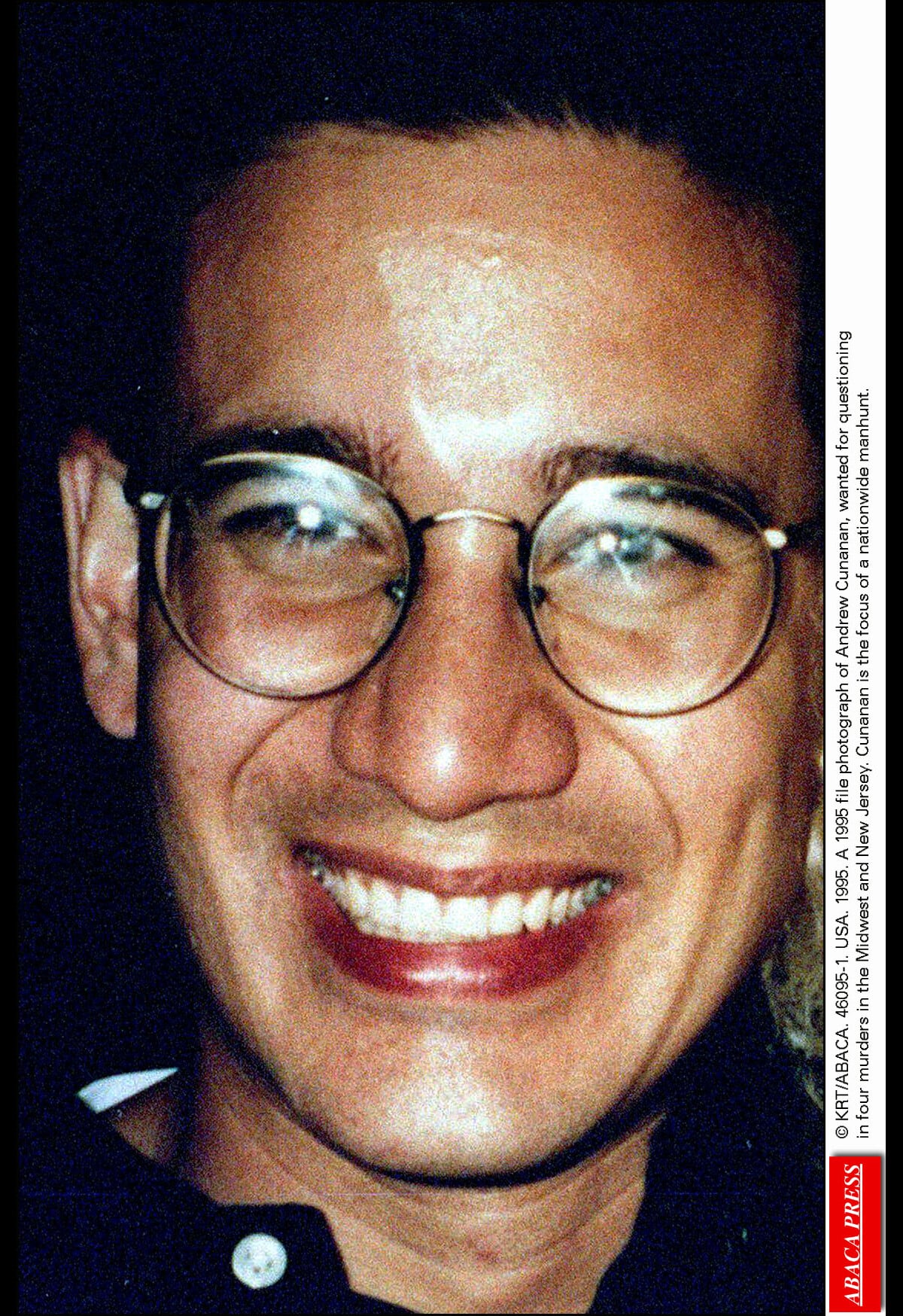 Photo : Andrew Cunanan, auteur du meurtre de Gianni Versace. 1995 ...