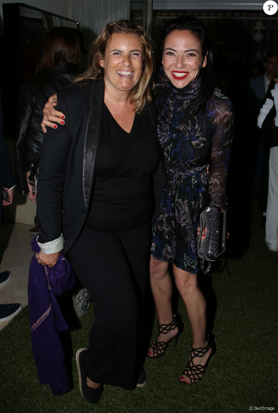 Exclusif - Sandra Zeitoun de Matteis et Lisa Azuelos lors de la soirée ...