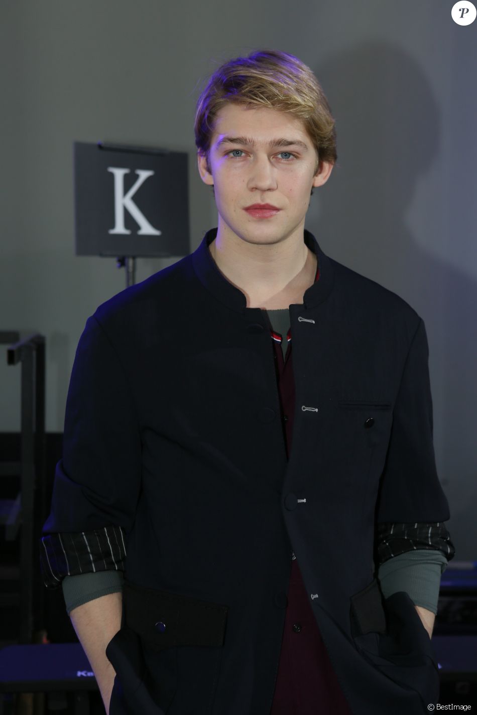 Joe Alwyn - Front Row au défilé de mode Lanvin, collection Hommes ...