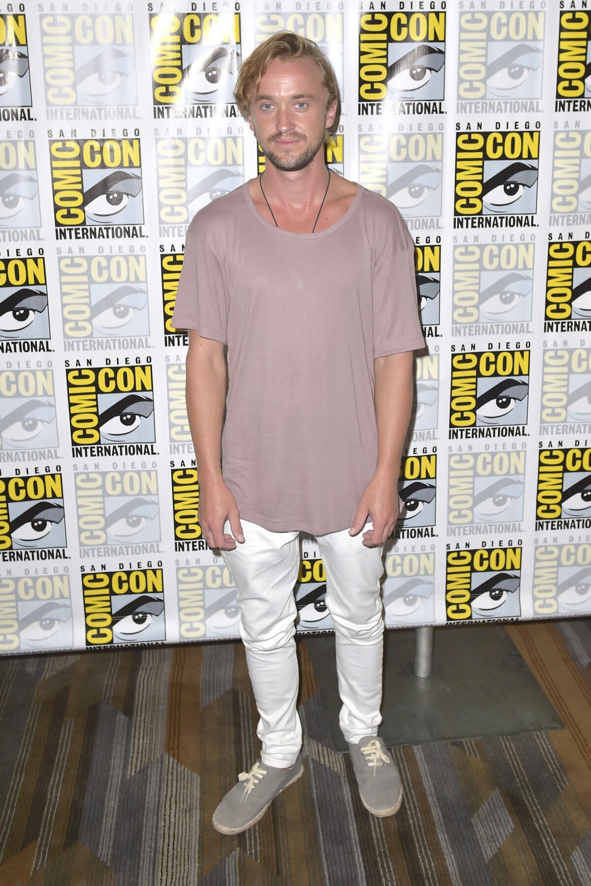 Photo : Tom Felton au photocall TV-Serie au Comic-Con International ...