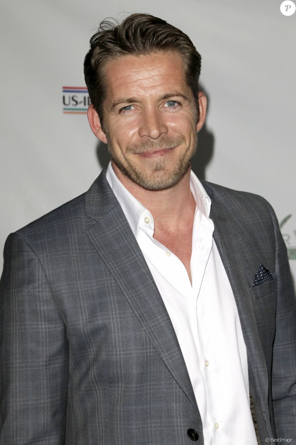 Sean Maguire lors des US-Ireland Alliance Pre-Academy Awards à Santa ...