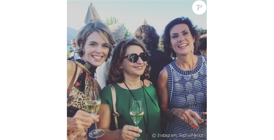 Julie Andrieu, Sophie Menut et Catherine Roig en Corse pour le mariage de Pierre Hermé et ...