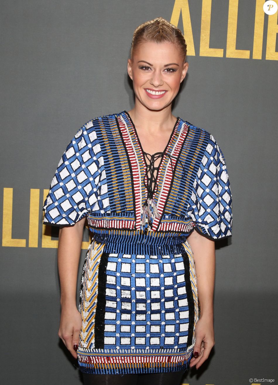 Katrina Patchett - Avant-première du film Alliés au cinéma UGC ...