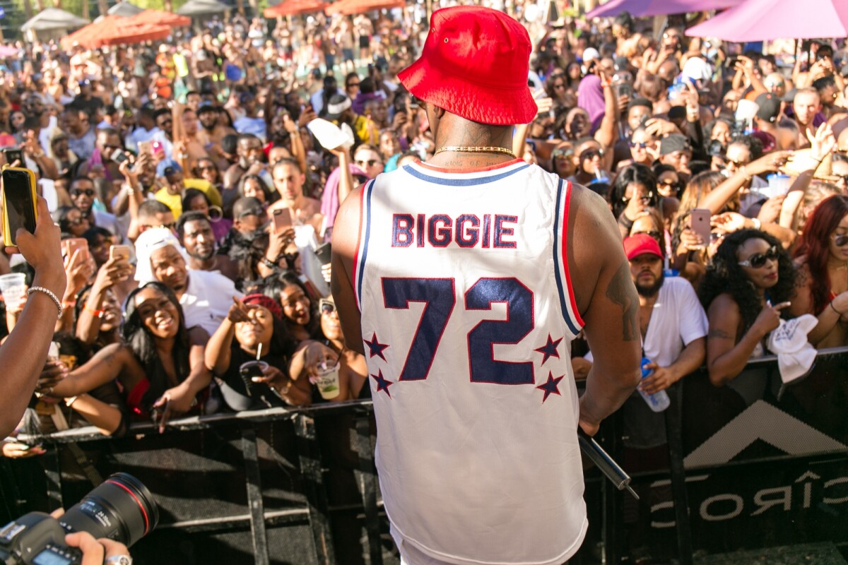 Photo : Sean 'Diddy' Combs animant une pool party au Hard Rock Hotel ...