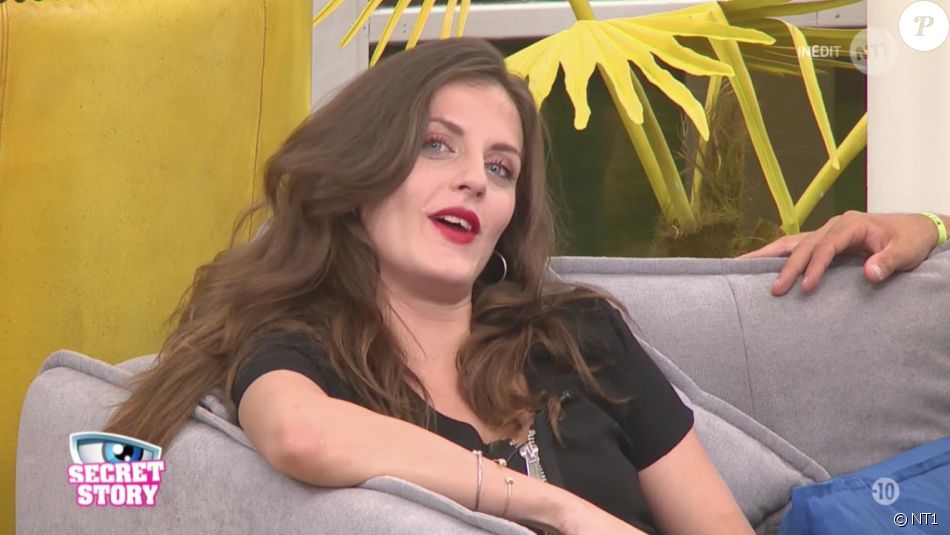 Julie - Secret Story 11, émission du 5 septembre 2017 sur NT1. - Purepeople