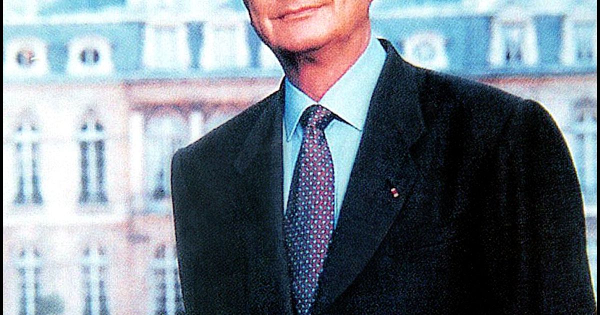 Jacques Chirac, portrait datée du 13 avril 2002 - Purepeople