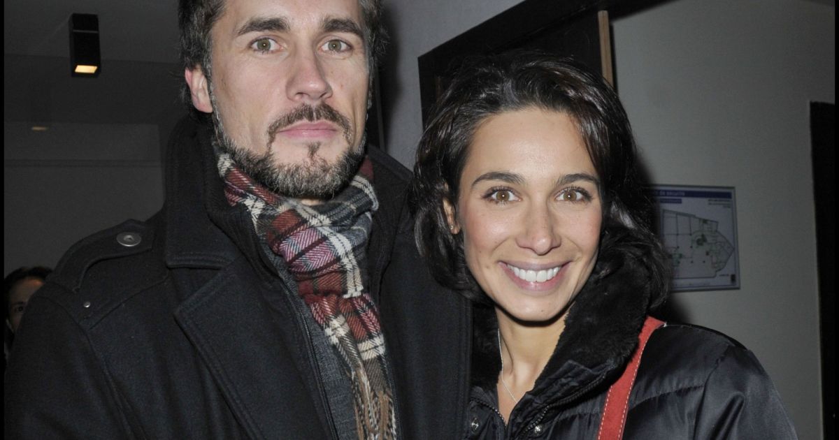 Marie Fugain et son marie Richard Charest à Paris, le 28 janvier 2009 ...