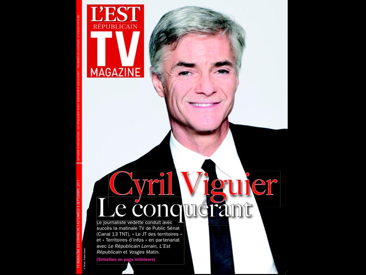 Photo : Couverture de TVMAG Septembre 2017 - Purepeople