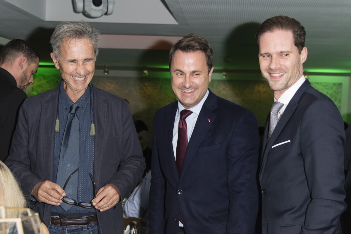Photo : Thierry Lhermitte, Xavier Bettel (Premier ministre du ...