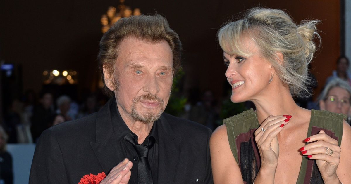 Johnny Hallyday et sa femme Laeticia Hallyday - Remise du Prix Eiffel ...