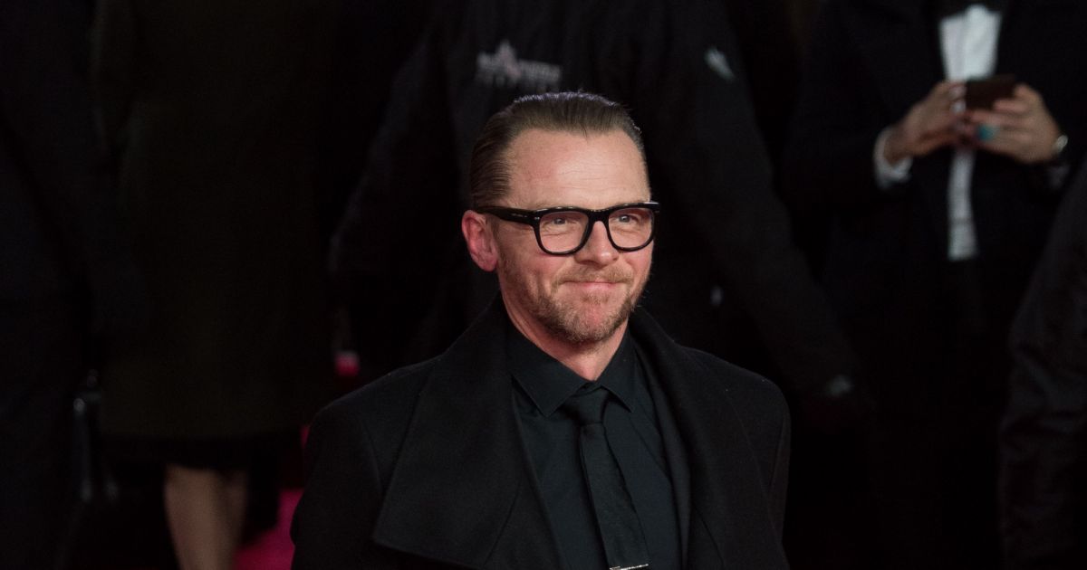 Simon Pegg à la première de Star Wars, épisode VIII : Les Derniers Jedi ...