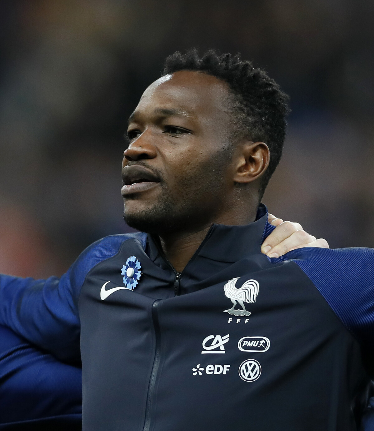 Photo : Steve Mandanda lors de France-Pays de Galles le 10 novembre ...