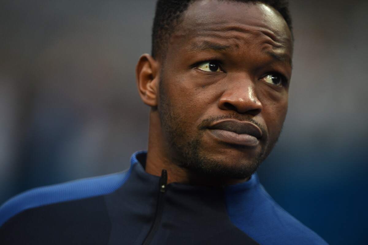 Photo : Steve Mandanda lors de France-Pays-Bas au Stade de France le 31 ...