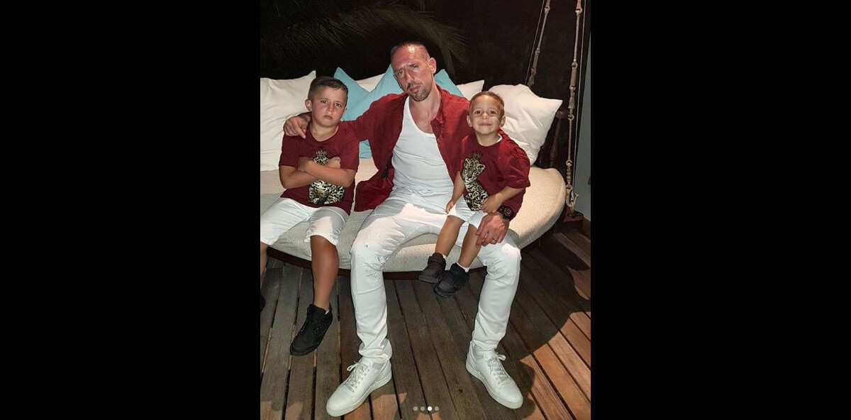 Photo : Franck Ribéry en famille pour les fêtes de fin d'année, aux ...
