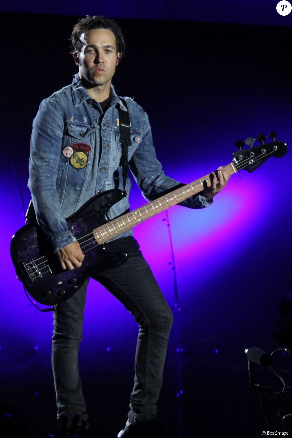 Pete Wentz - Le groupe Fall Out Boy en concert à Rio de Janeiro au ...