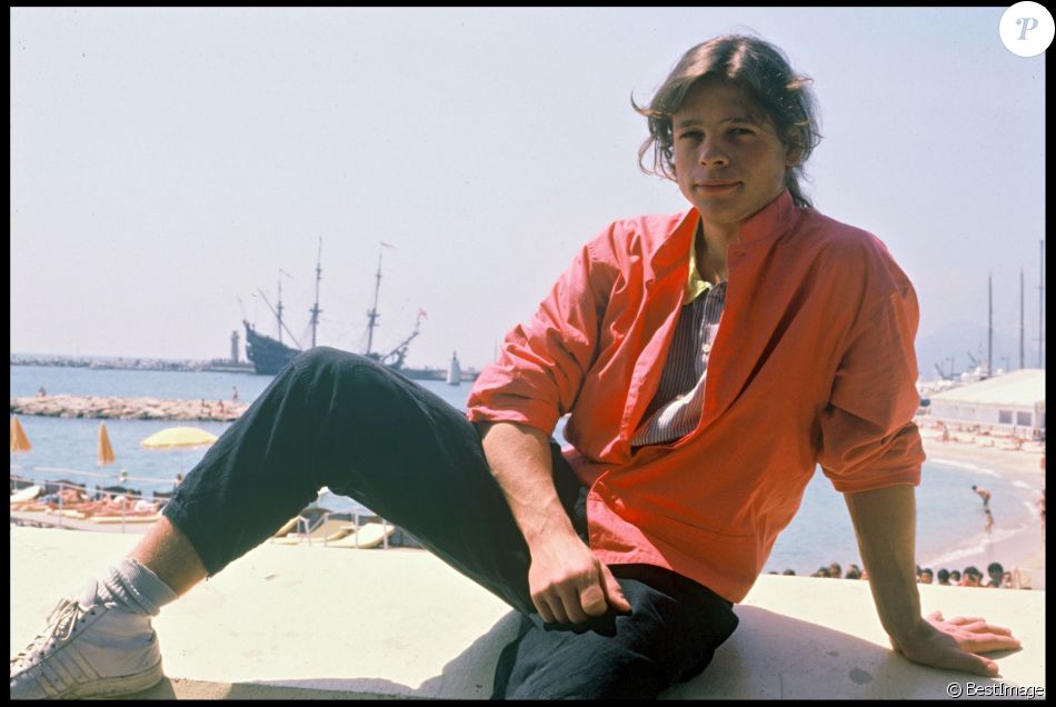 Cris Campion présente Pirates au Festival de Cannes, mai 1986. - Purepeople