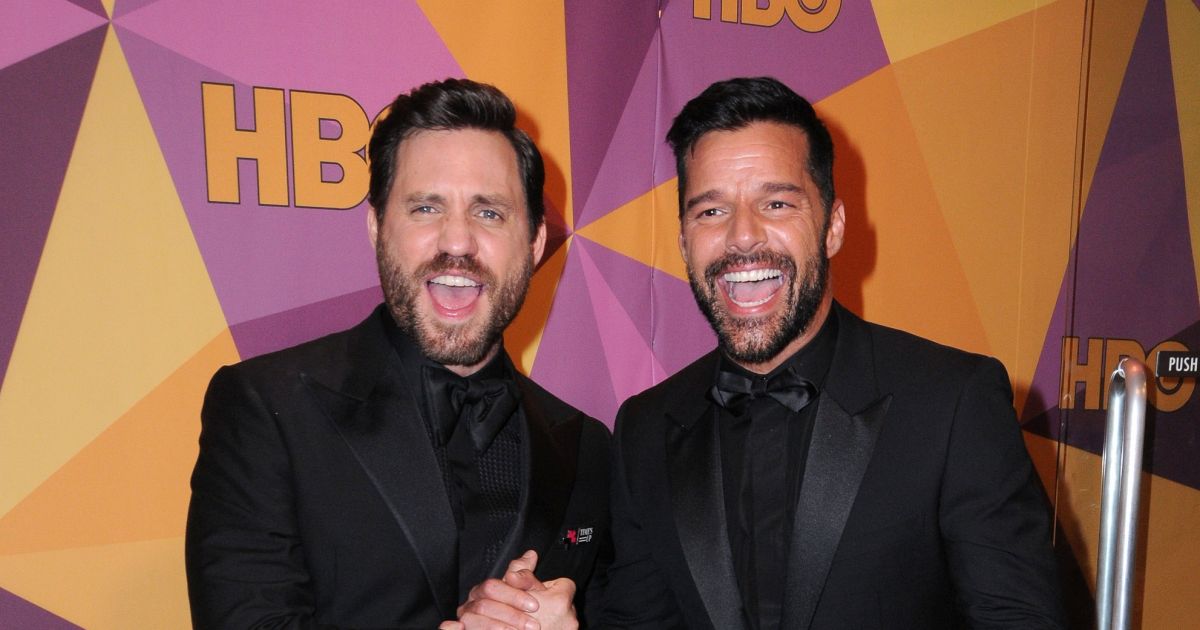 Edgar Ramirez, Ricky Martin à la soirée HBO Golden Globe After Party au ...