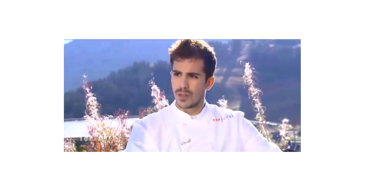 Victor dans Top Chef 2018 sur M6, le 14 février. - Purepeople