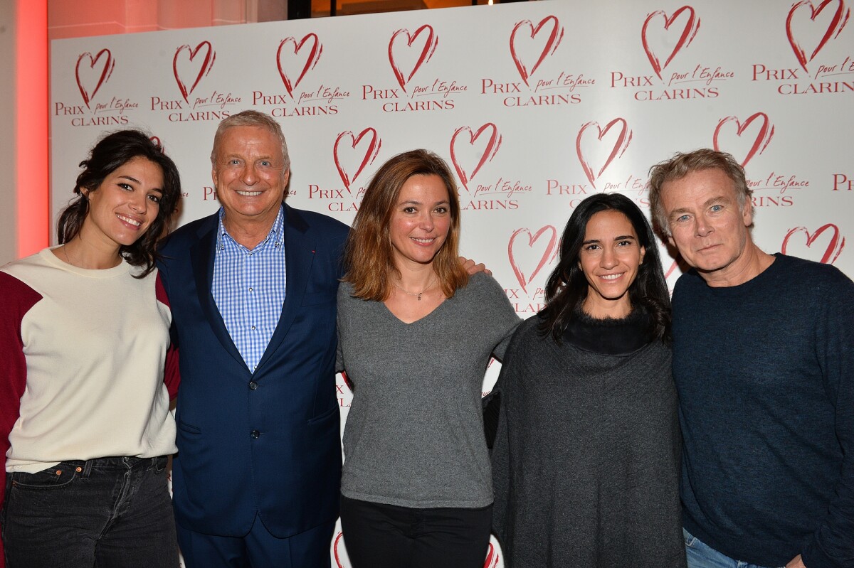 Photo : Semi-exclusif - Laurie Cholewa, Christian Courtin-Clarins ...
