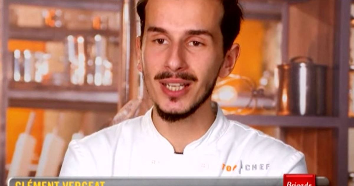 Clément dans Top Chef 2018 (M6), le 7 mars 2018. - Purepeople