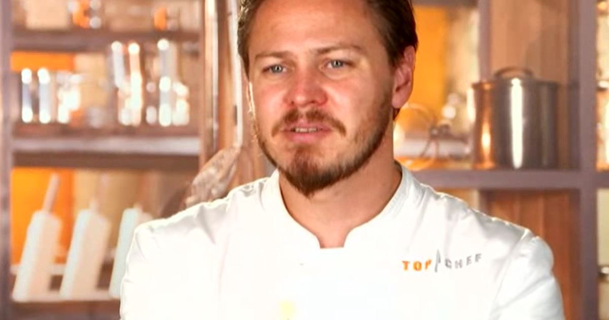 Mathew dans Top Chef 2018 (M6), le 7 mars 2018. - Purepeople