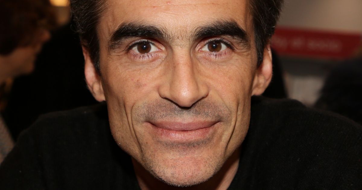 Raphael Enthoven lors du salon du livre de Paris le 17 Mars 2018 à la ...