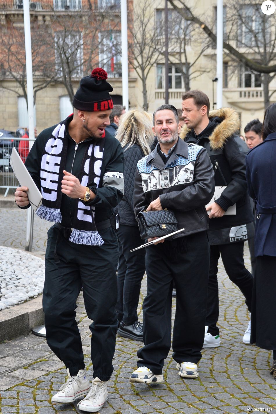 Charly Defrancesco et Marc Jacobs à Paris le 6 juin 2018 © CVS / Veeren ...
