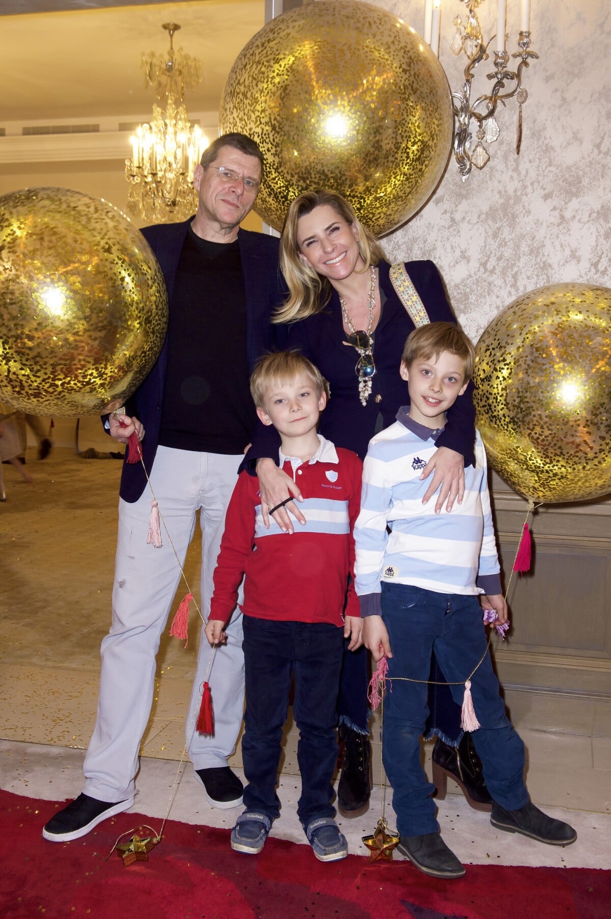 Photo : Exclusif - Gilles August, sa femme Marie-Laure Buisson et leurs ...