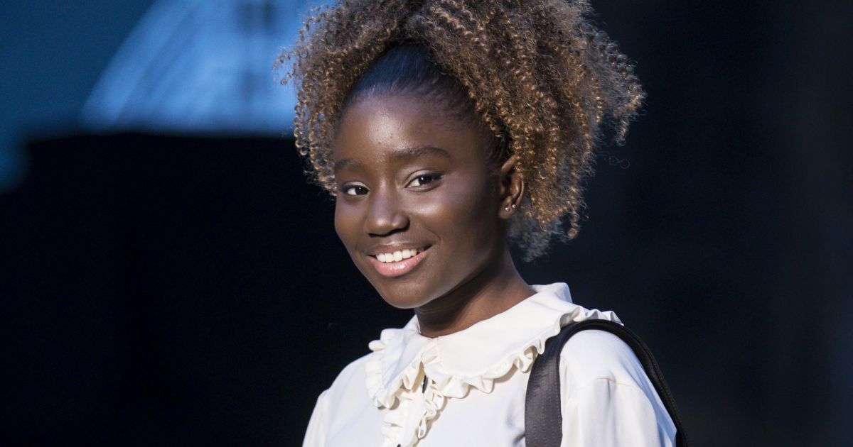 Karidja Touré - Photocall du défilé de la collection Croisière Chanel ...