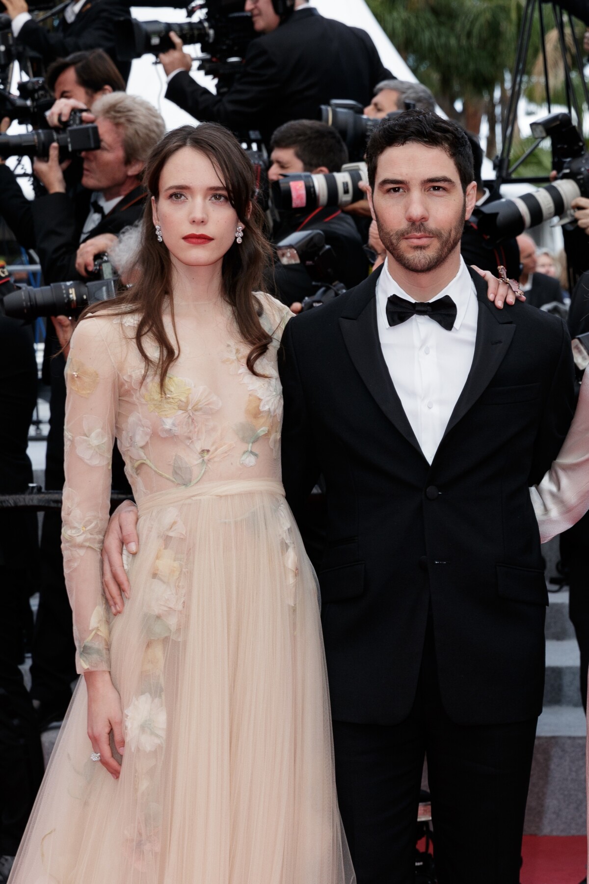 Photo : Stacy Martin (Robe Dior Haute-Couture) et Tahar Rahim - Montée ...