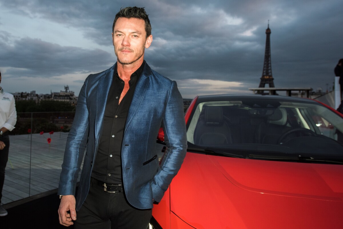 Photo : Semi-Exclusif - Luke Evans - Présentation de la nouvelle Jaguar ...