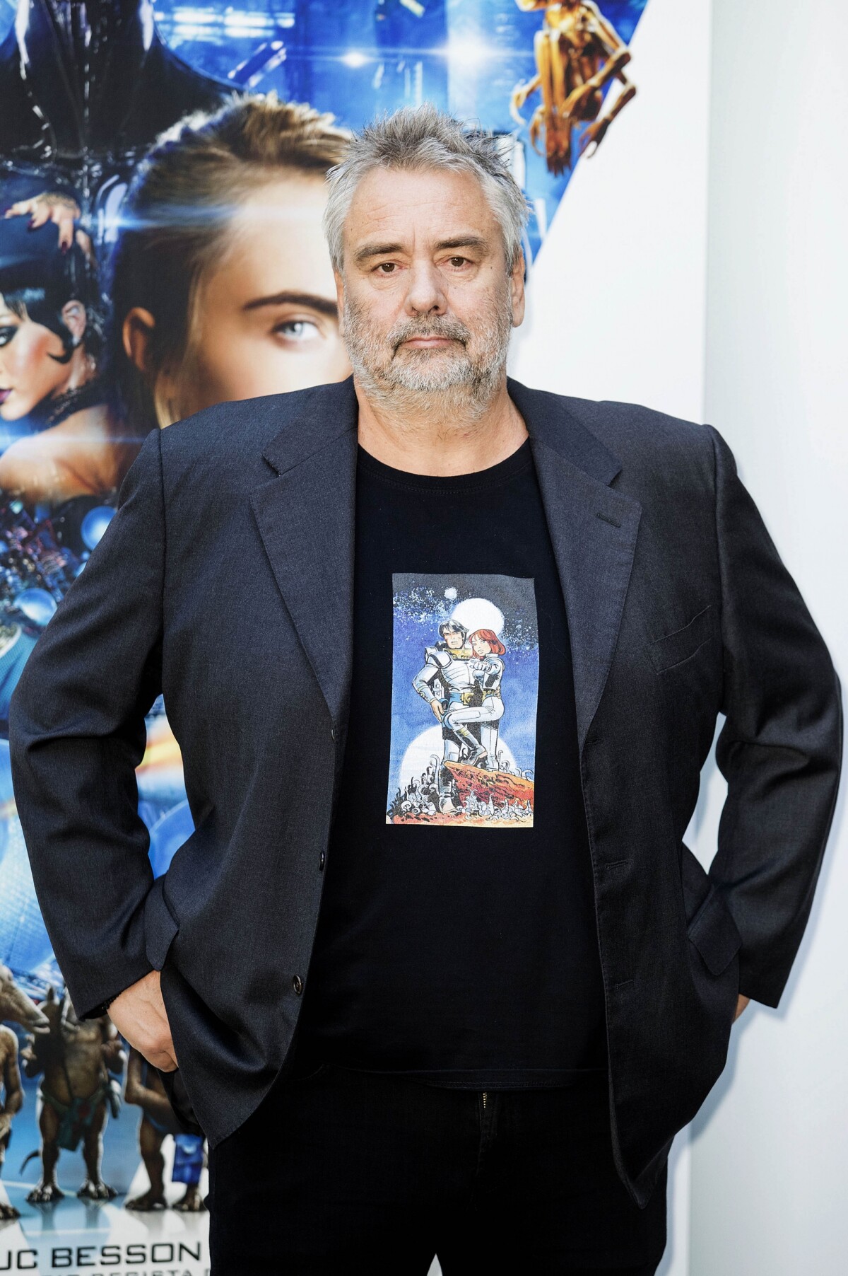 Photo : Luc Besson à la première de "Valerian et la Cité des milles ...