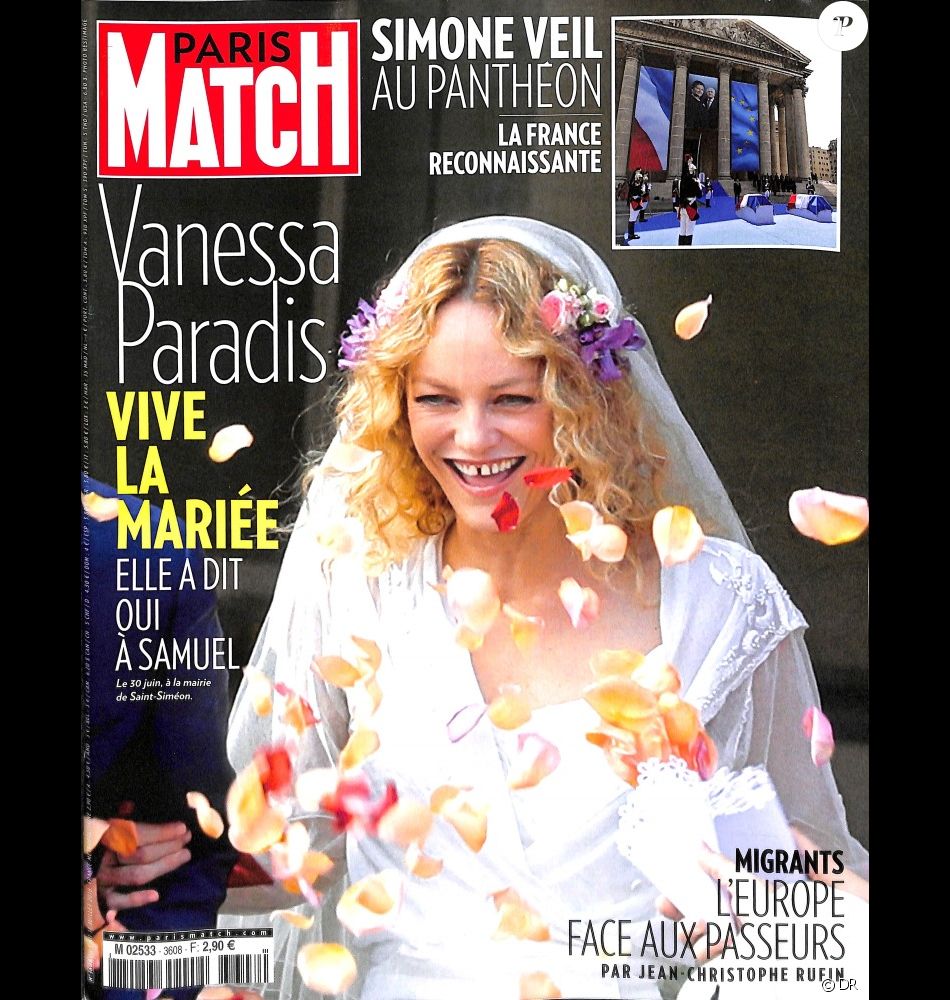 Couverture du magazine Paris Match en kiosques le 5 juillet 2018 ...