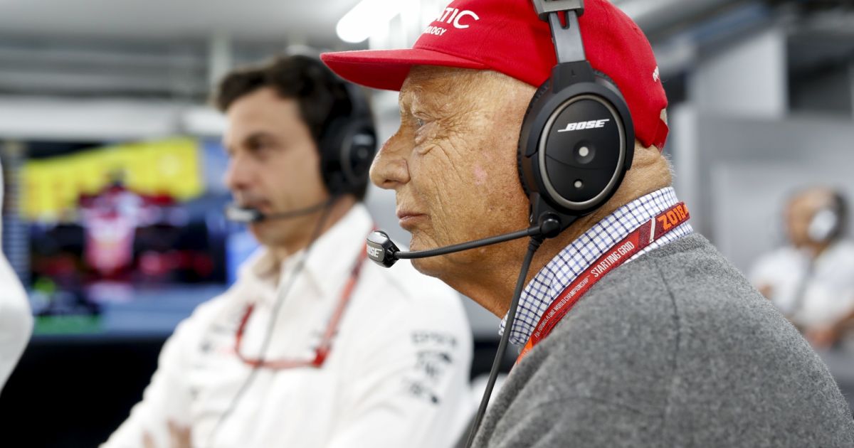 Niki Lauda lors du Grand Prix de France au Castellet le 23 juin 2018 ...