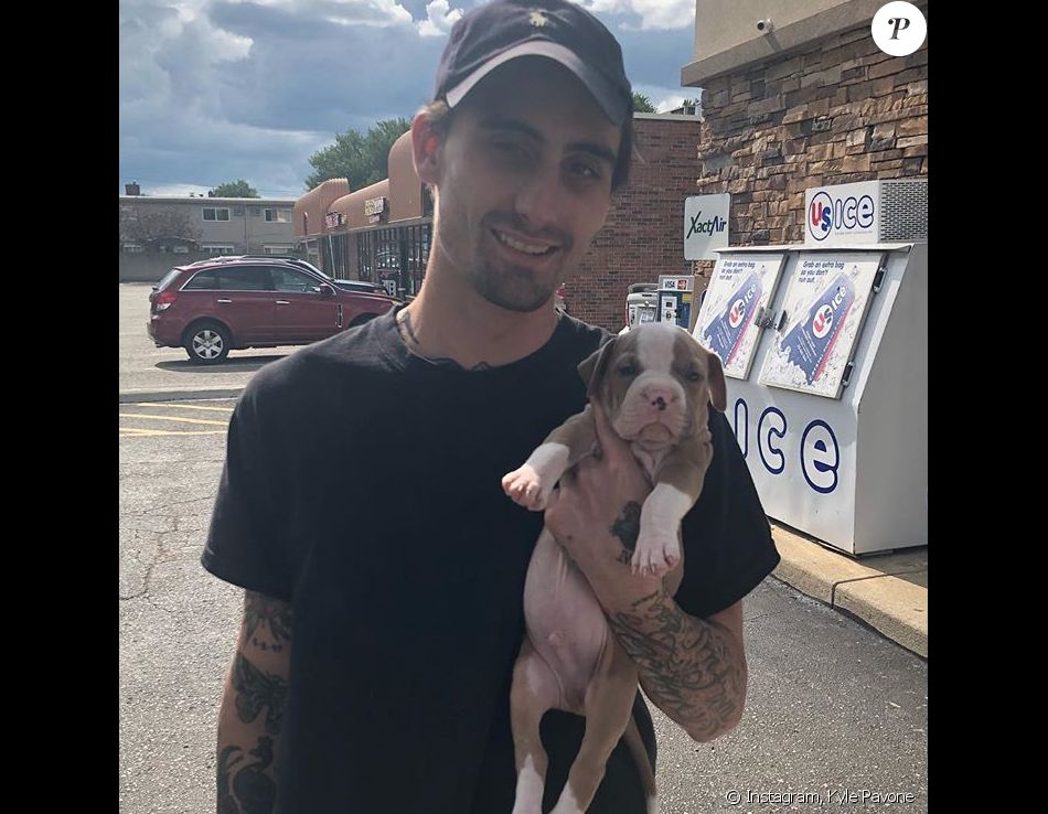 Kyle Pavone du groupe We Came as Romans, juillet 2018. - Purepeople
