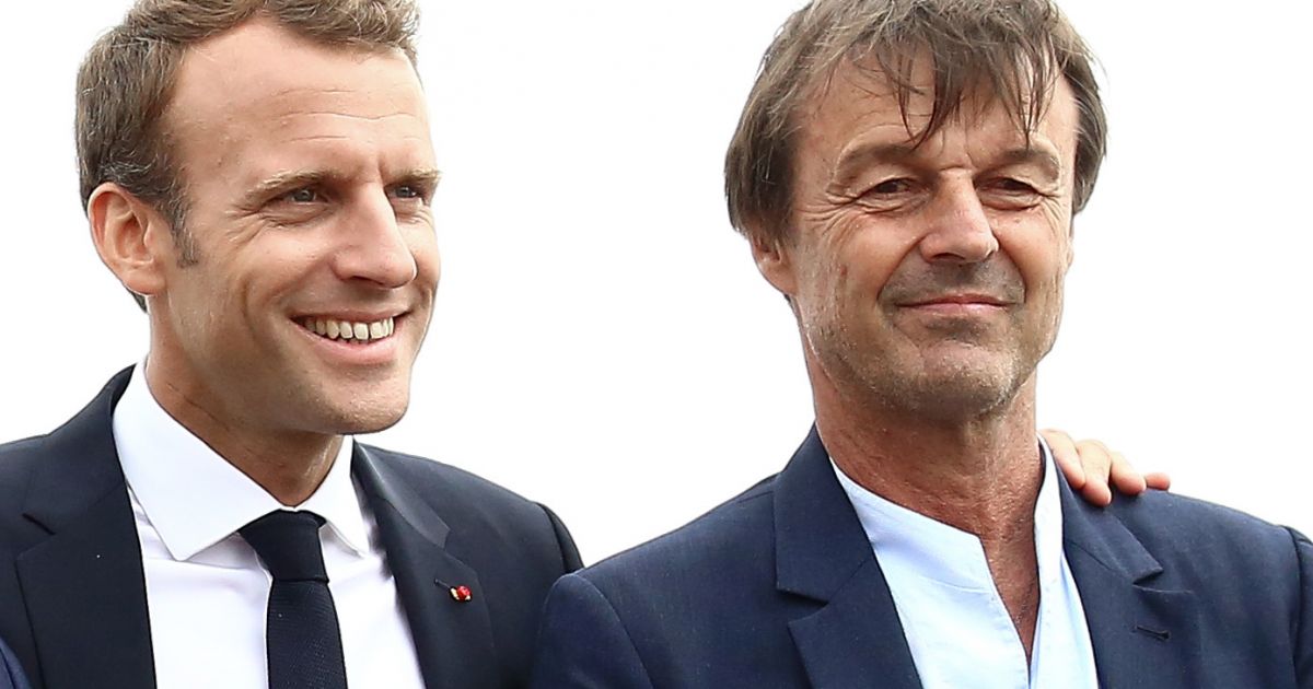 Le ministre de la Transition Ecologique et Solidaire Nicolas Hulot et ...
